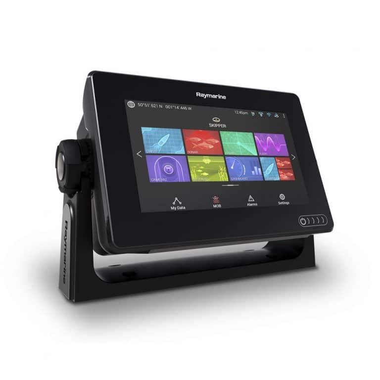 Raymarine Axiom 7 DV MFD - 600W Sonar Navionics+North America With CPT ...
