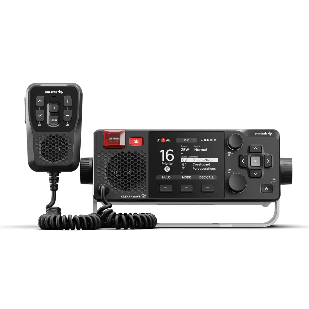 Em-trak X100 Marine Radio | Poco Marine | Vancouver